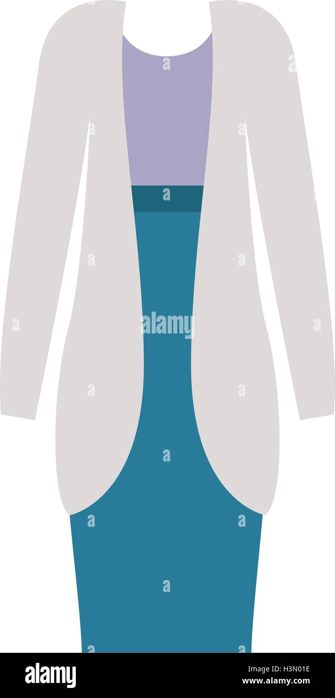 Isolated female formal cloth design Stock Vector Image & Art - Alamy