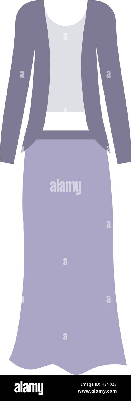 Isolated female formal cloth design Stock Vector Image & Art - Alamy