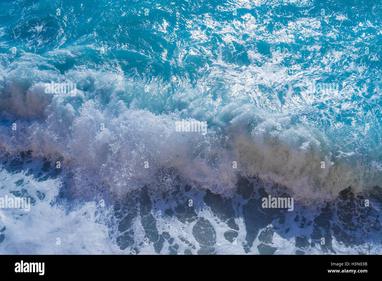 ocean wave close up Stock Photo - Alamy