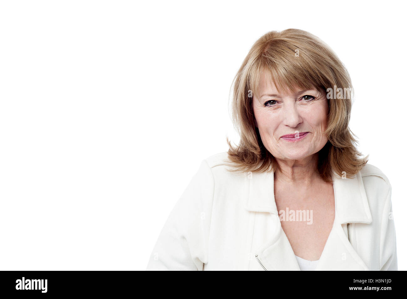 Charming pretty woman looking at you Stock Photo - Alamy