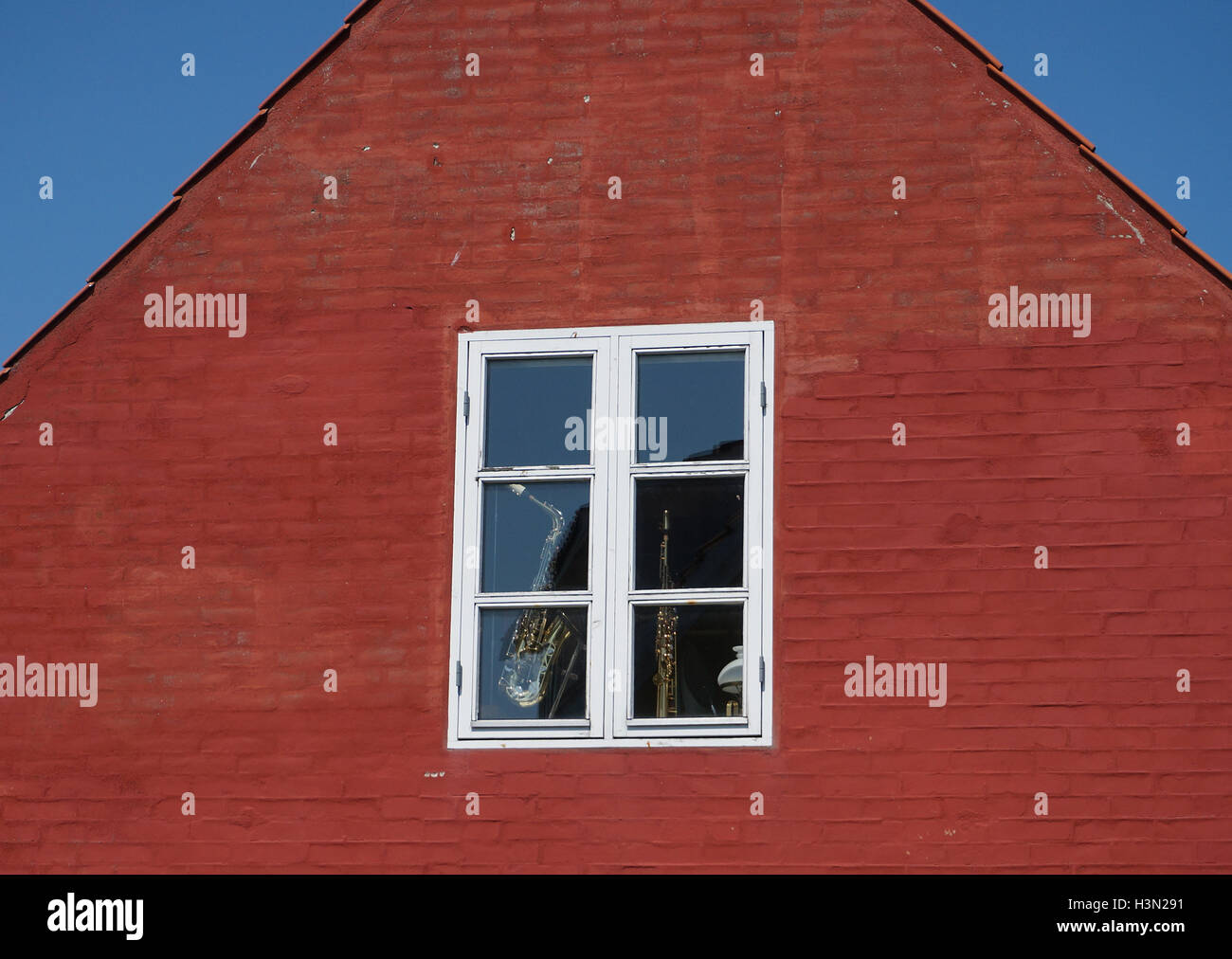 Window, Bornholm, Denmark Stock Photo - Alamy