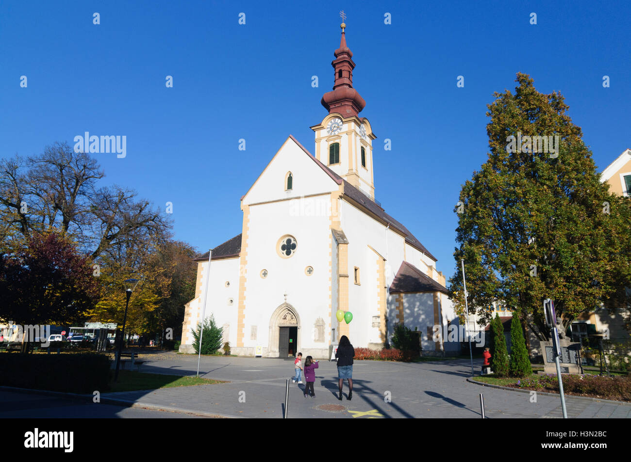 Leibnitz: church, Südwest-Steiermark, Steiermark, Styria, Austria Stock ...