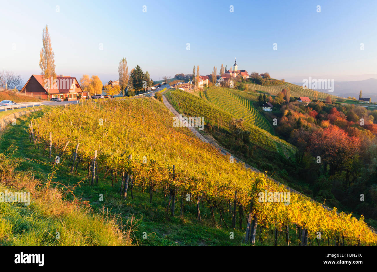Kitzeck im sausal sudsteirisches weinland hi-res stock photography and ...