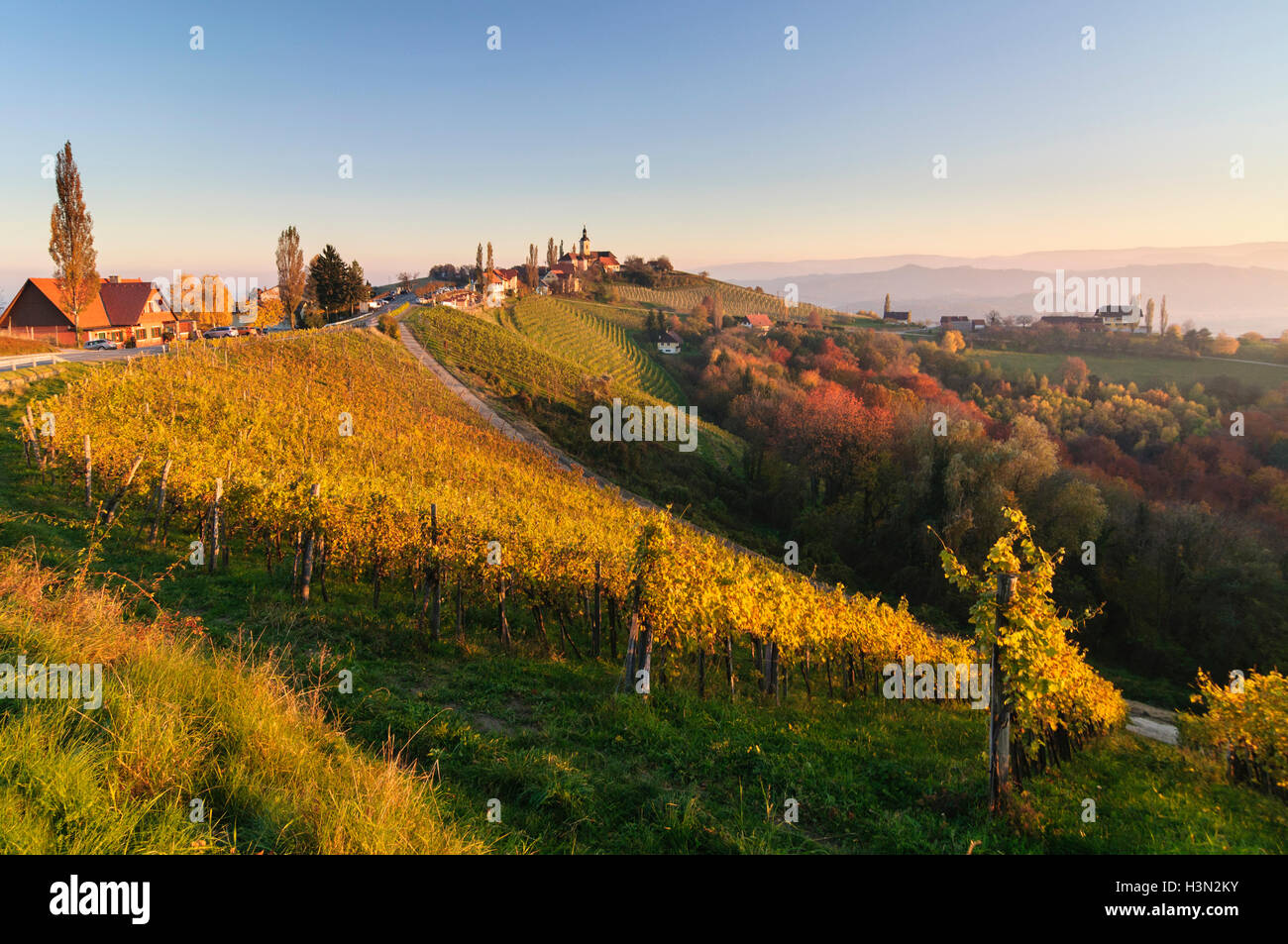 Kitzeck im sausal sudsteirisches weinland hi-res stock photography and ...