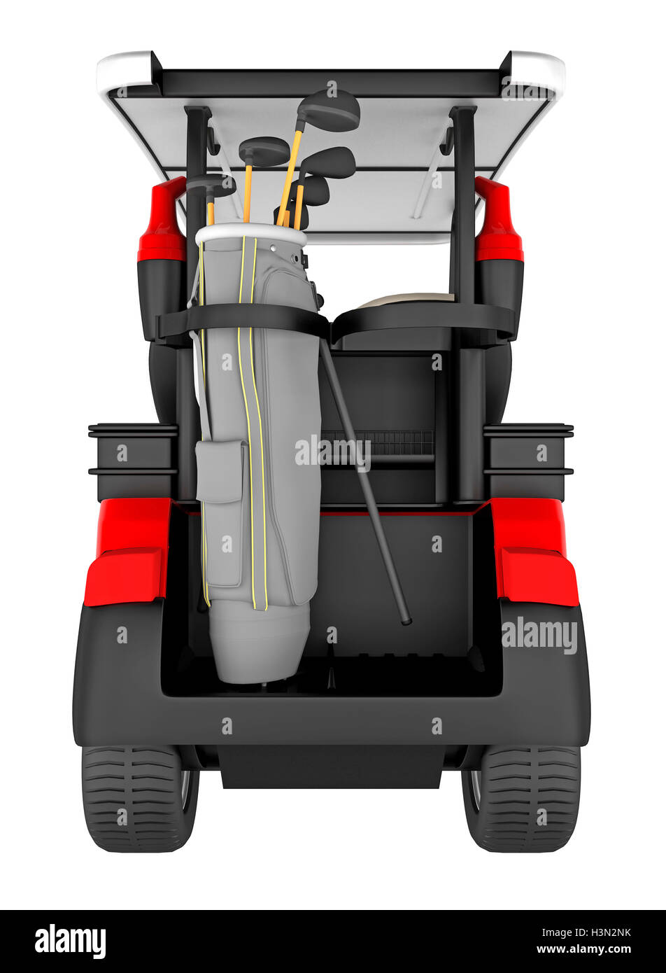 Car rear view Cut Out Stock Images & Pictures - Alamy