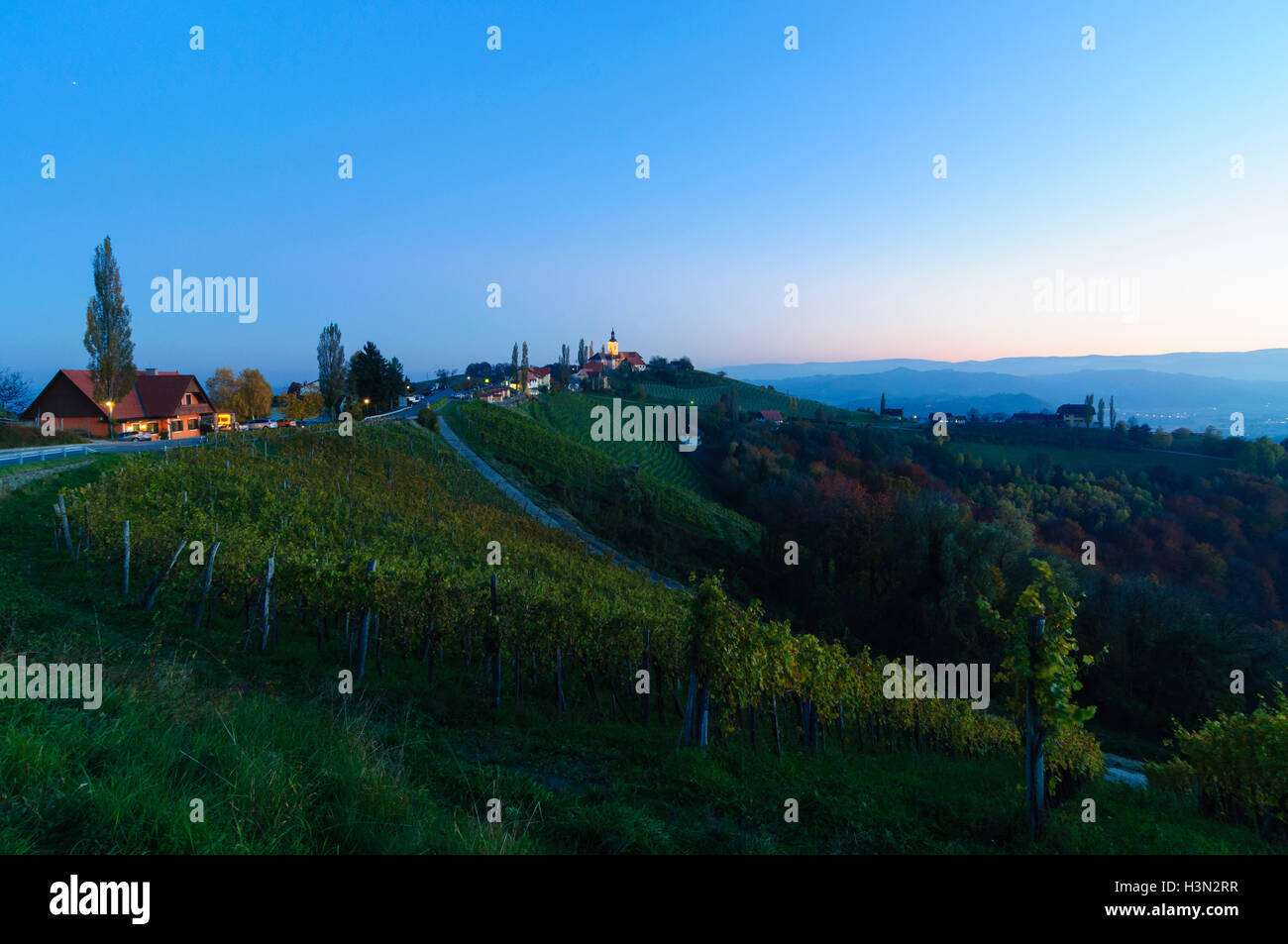 Kitzeck im sausal sudsteirisches weinland hi-res stock photography and ...
