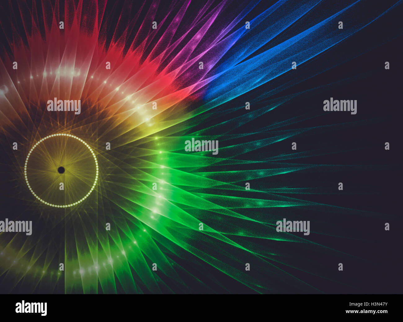 Star. Creative design background, fractal styles with color desi Stock ...
