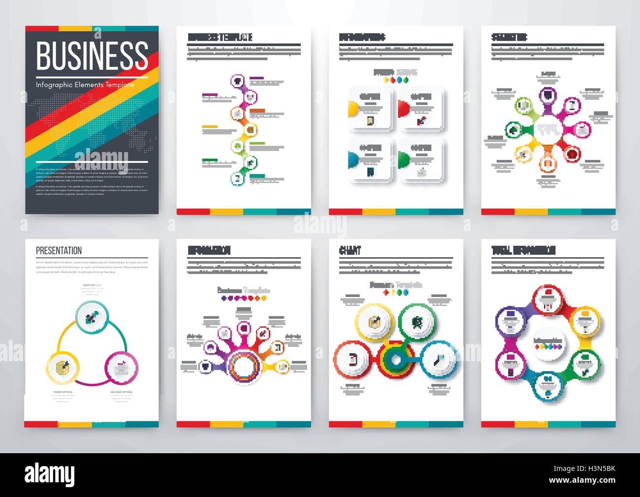 Modern infographic vector concept Stock Vector Image & Art - Alamy