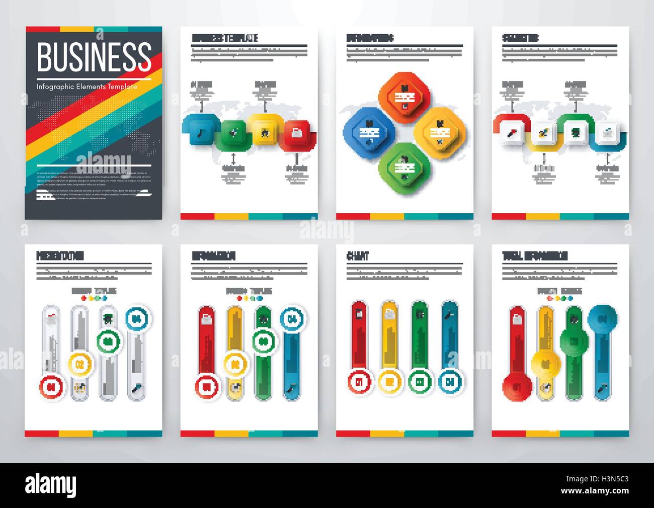 Modern infographic vector concept Stock Vector Image & Art - Alamy