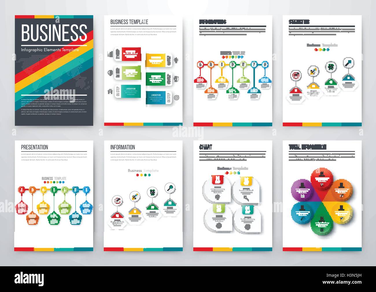 Modern infographic vector concept Stock Vector Image & Art - Alamy