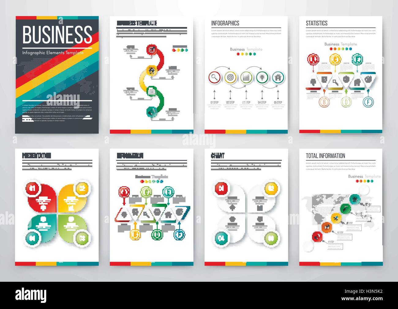 Modern infographic vector concept Stock Vector Image & Art - Alamy