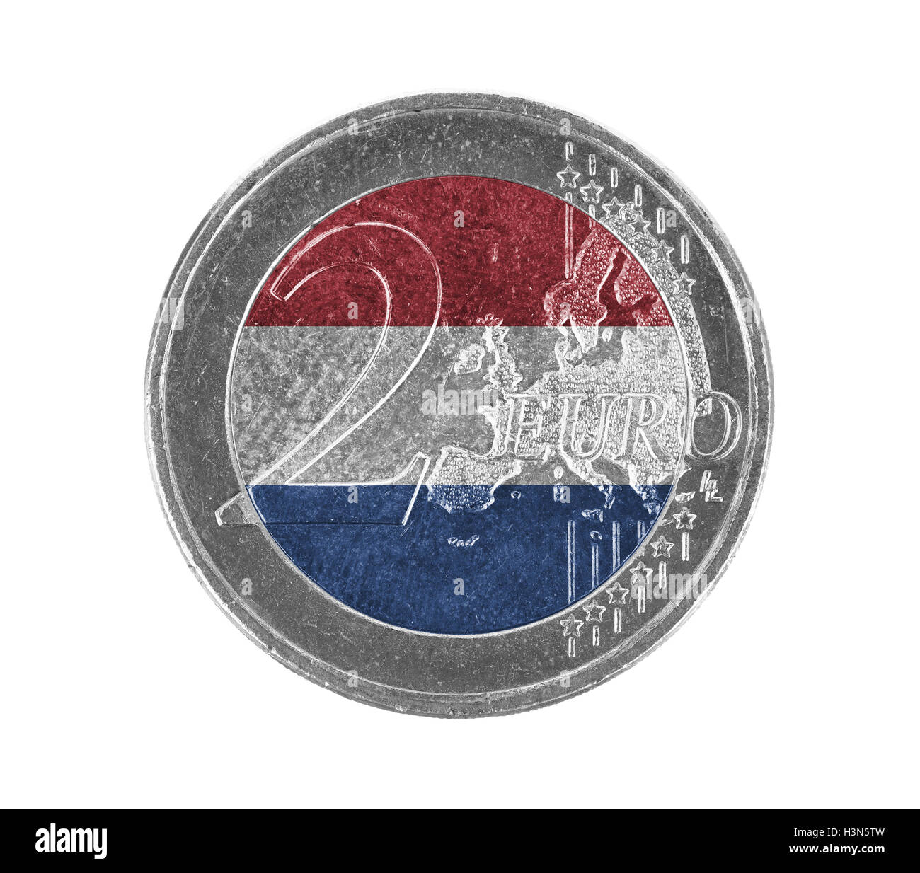 Euro coin, 2 euro Stock Photo - Alamy