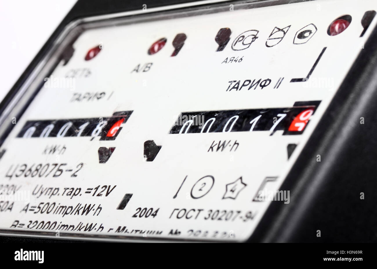 Electricity meter gauge hi-res stock photography and images - Alamy