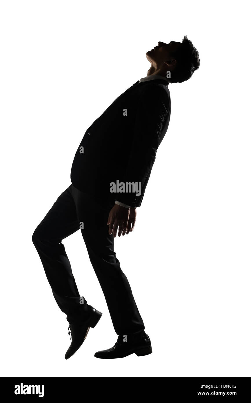Asian businessman dancing Stock Photo - Alamy