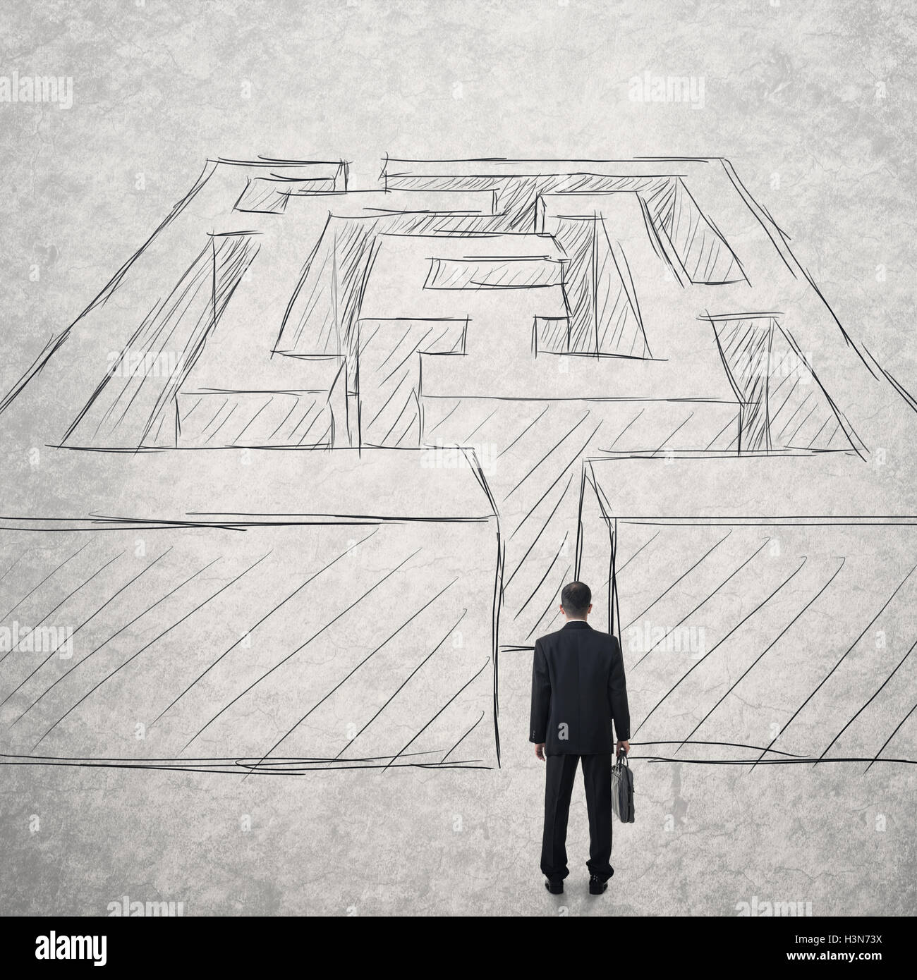 Job and a difficult path hi-res stock photography and images - Alamy