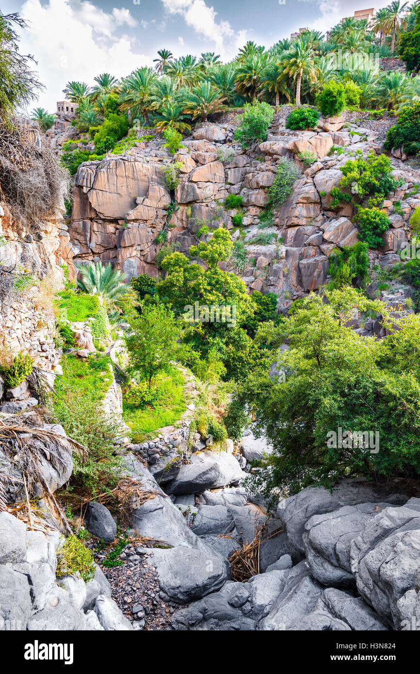 Rocks Misfah Abreyeen Stock Photo - Alamy
