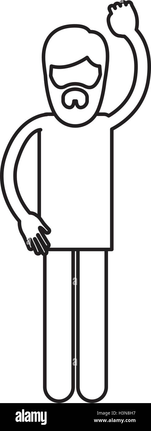 Isolated man cartoon design Stock Vector Image & Art - Alamy