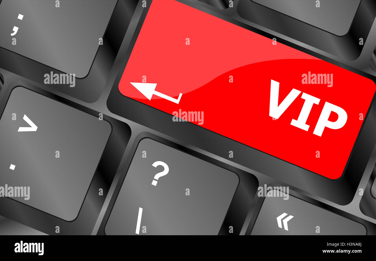 VIP written button keys on computer keyboard Stock Photo - Alamy VIP written button keys on computer keyboard Stock Photo - Alamy