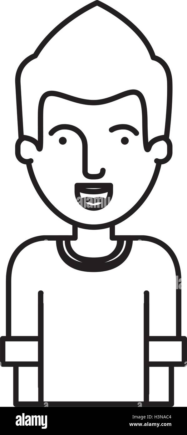 Isolated man cartoon design Stock Vector Image & Art - Alamy