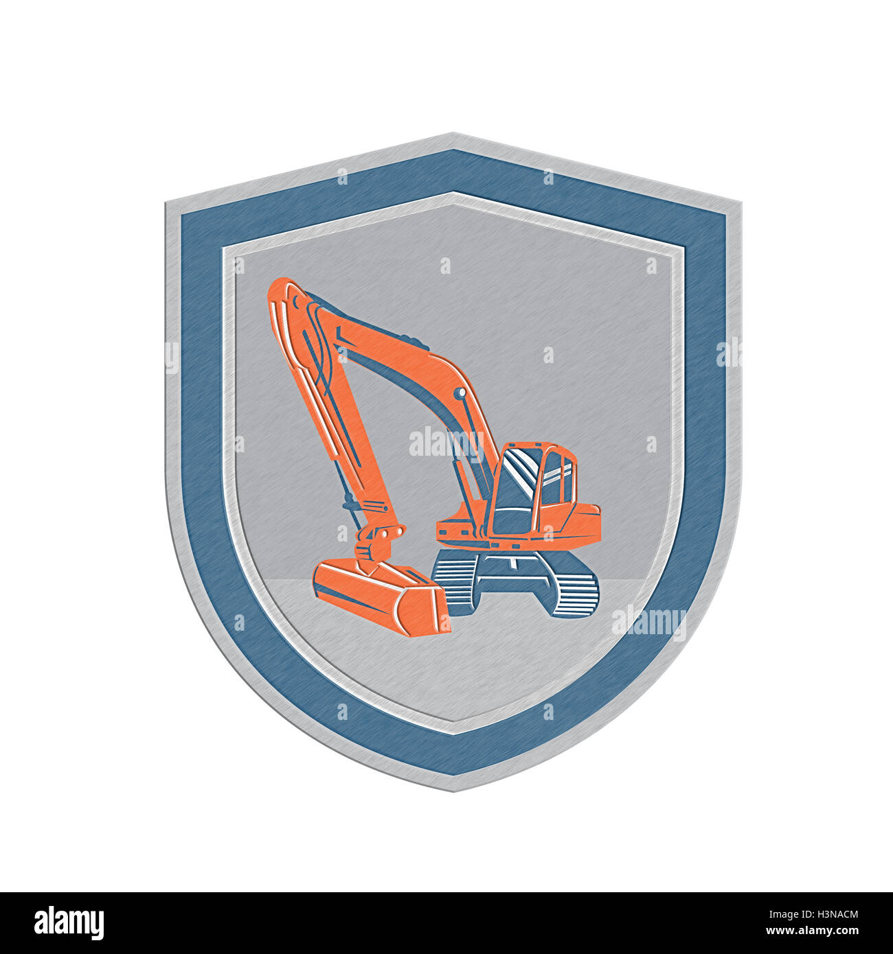Construction digger mechanical excavator Cut Out Stock Images ...