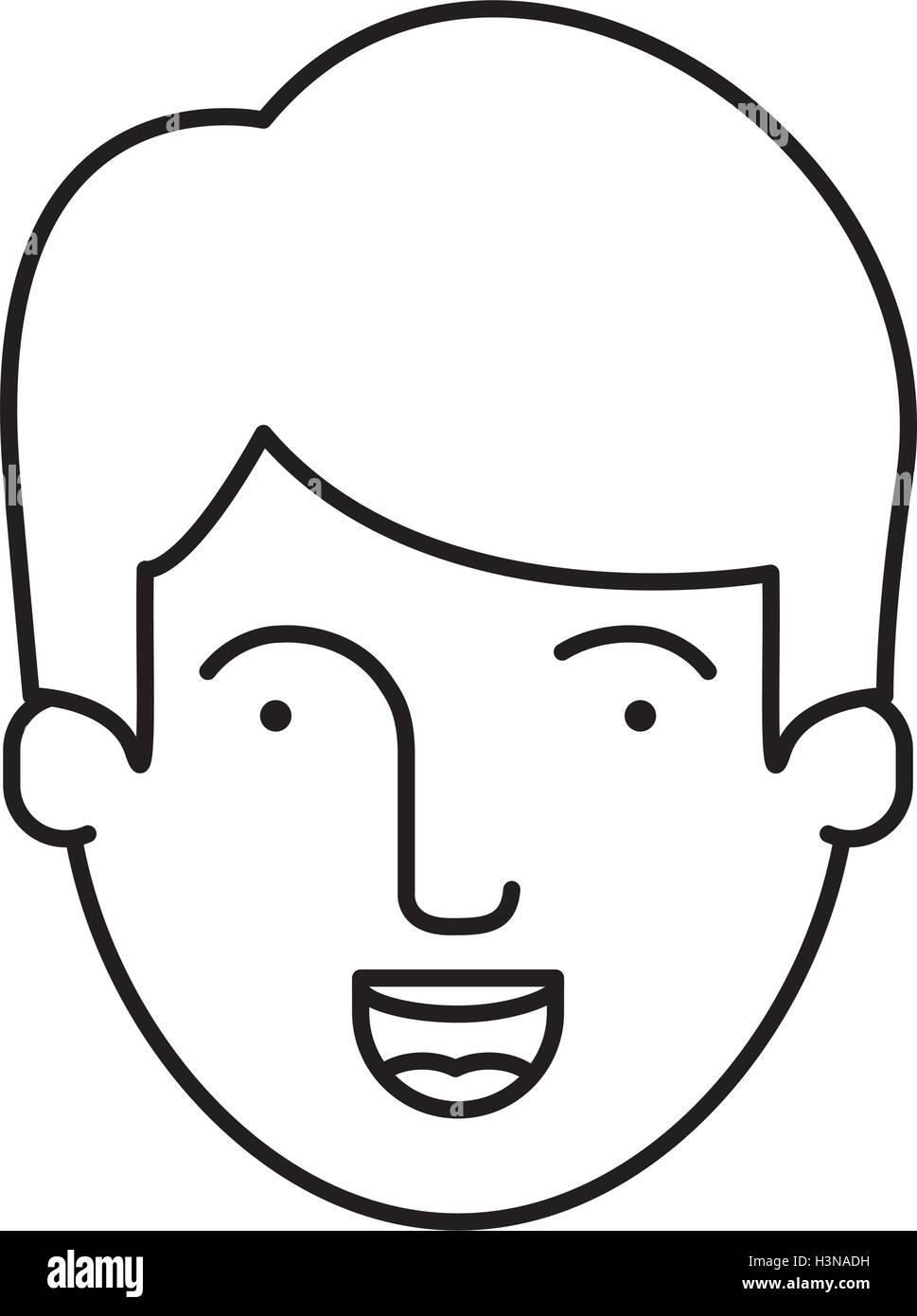 Isolated man cartoon design Stock Vector Image & Art - Alamy