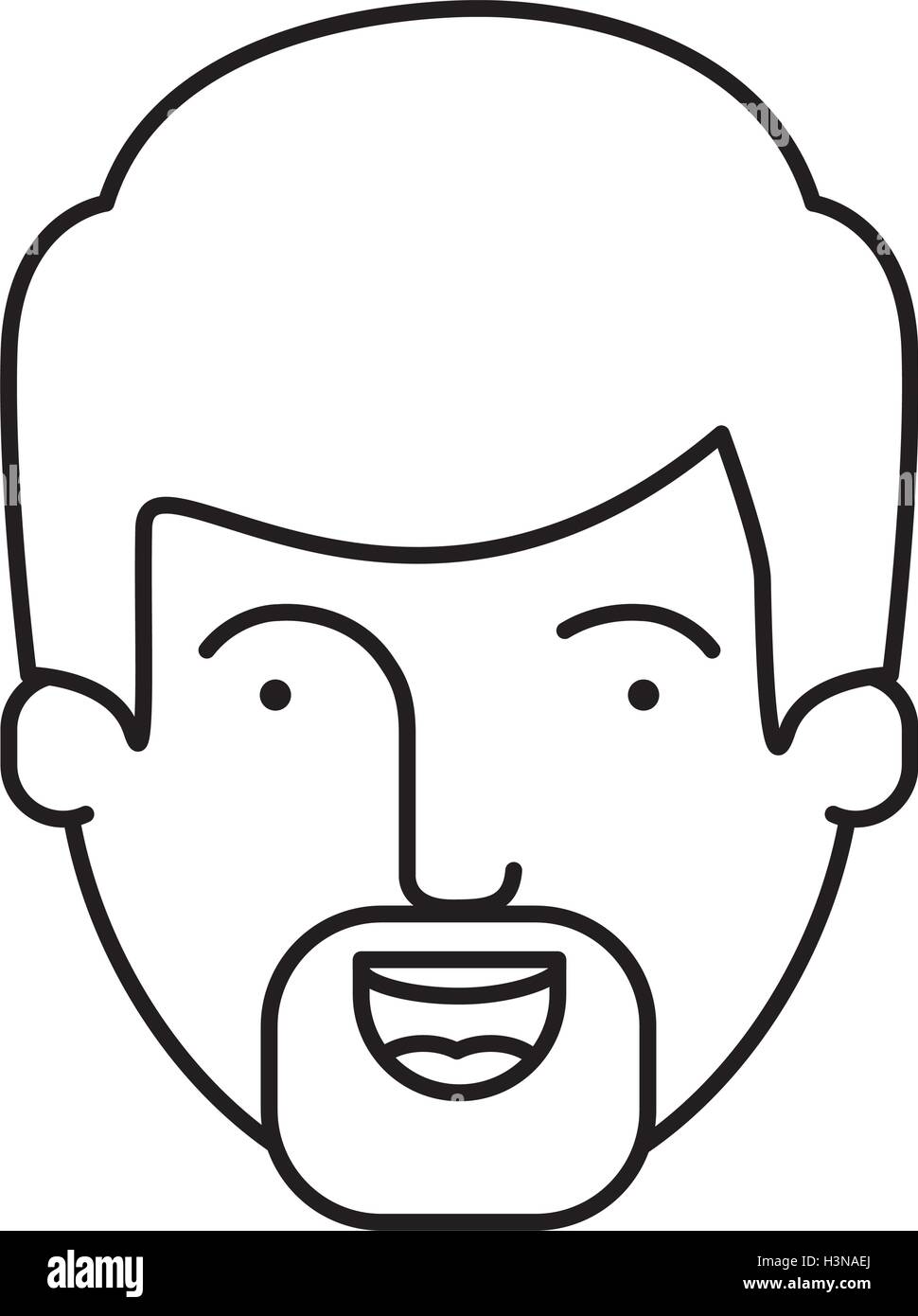 Isolated man cartoon design Stock Vector Image & Art - Alamy