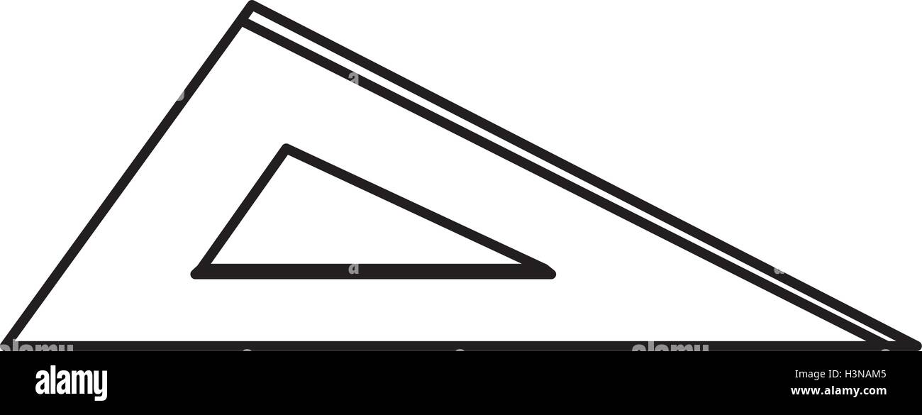 Isolated and silhouette ruler design Stock Vector Image & Art - Alamy