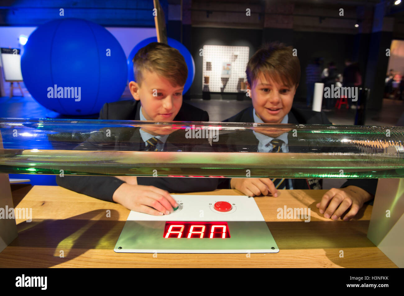 Science Museum, London, UK. 11th October, 2016. Winners of the Science ...