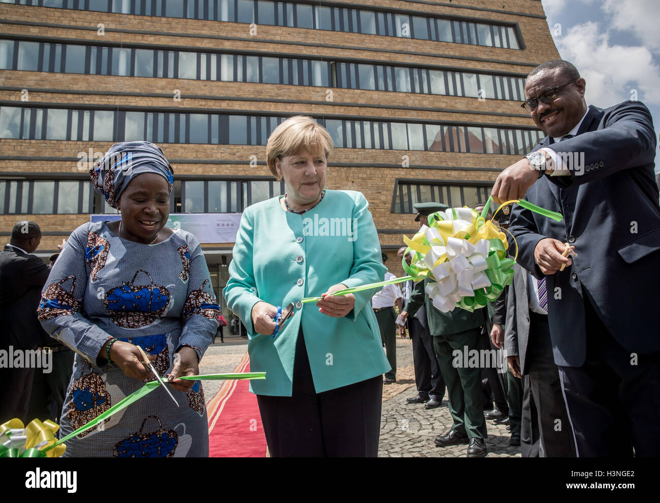 Addis Ababa, Ethiopia. 11th Oct, 2016. German chancellor Angela Merkel ...