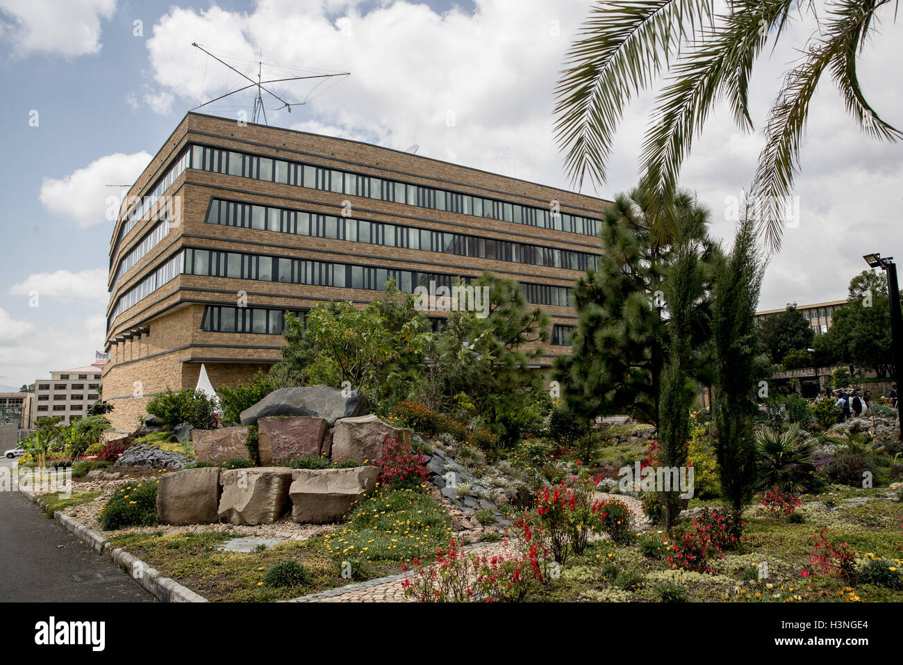 The new Julius-Nyerere Peace and Security building of the commission of ...