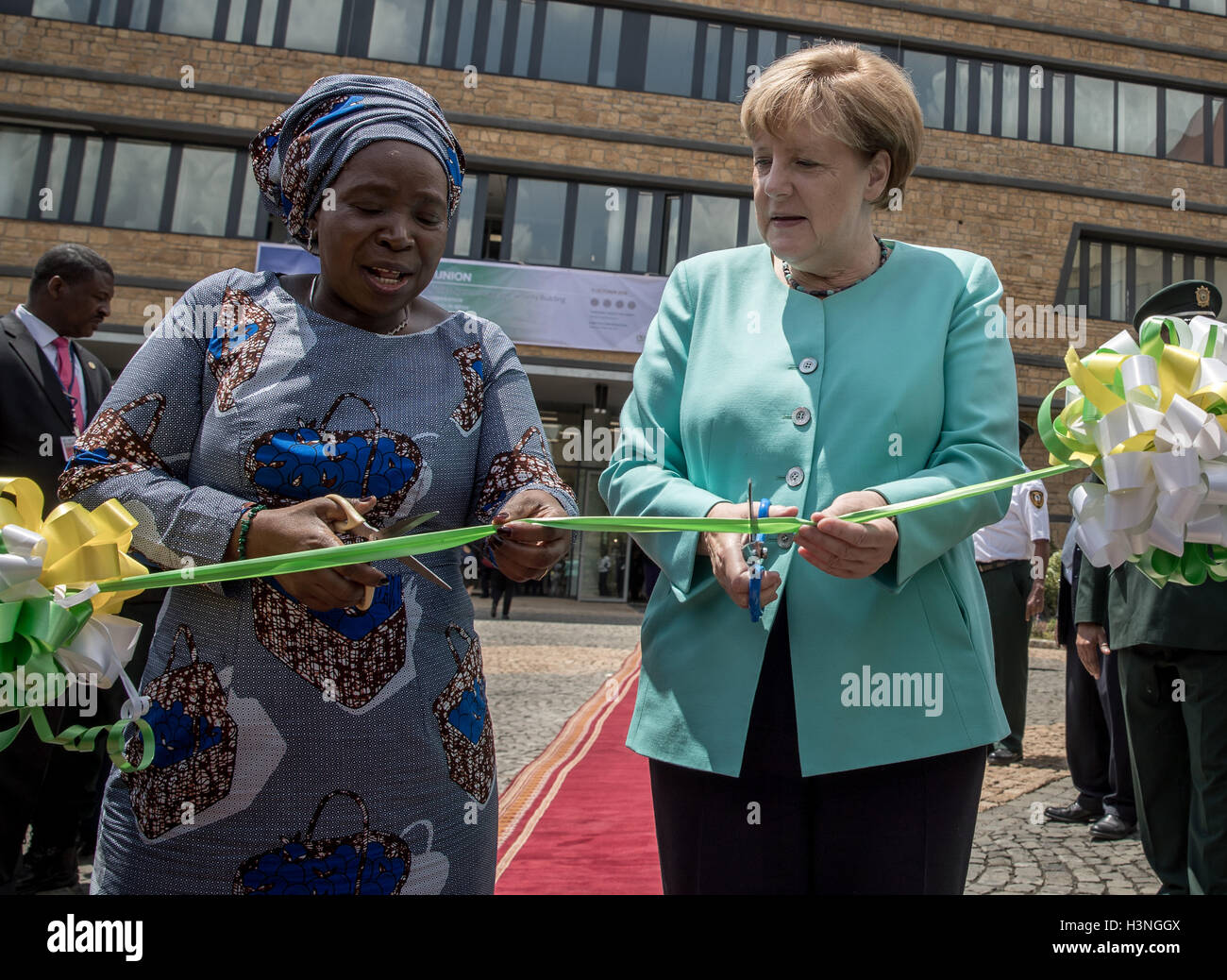 Addis Ababa, Ethiopia. 11th Oct, 2016. German chancellor Angela Merkel ...