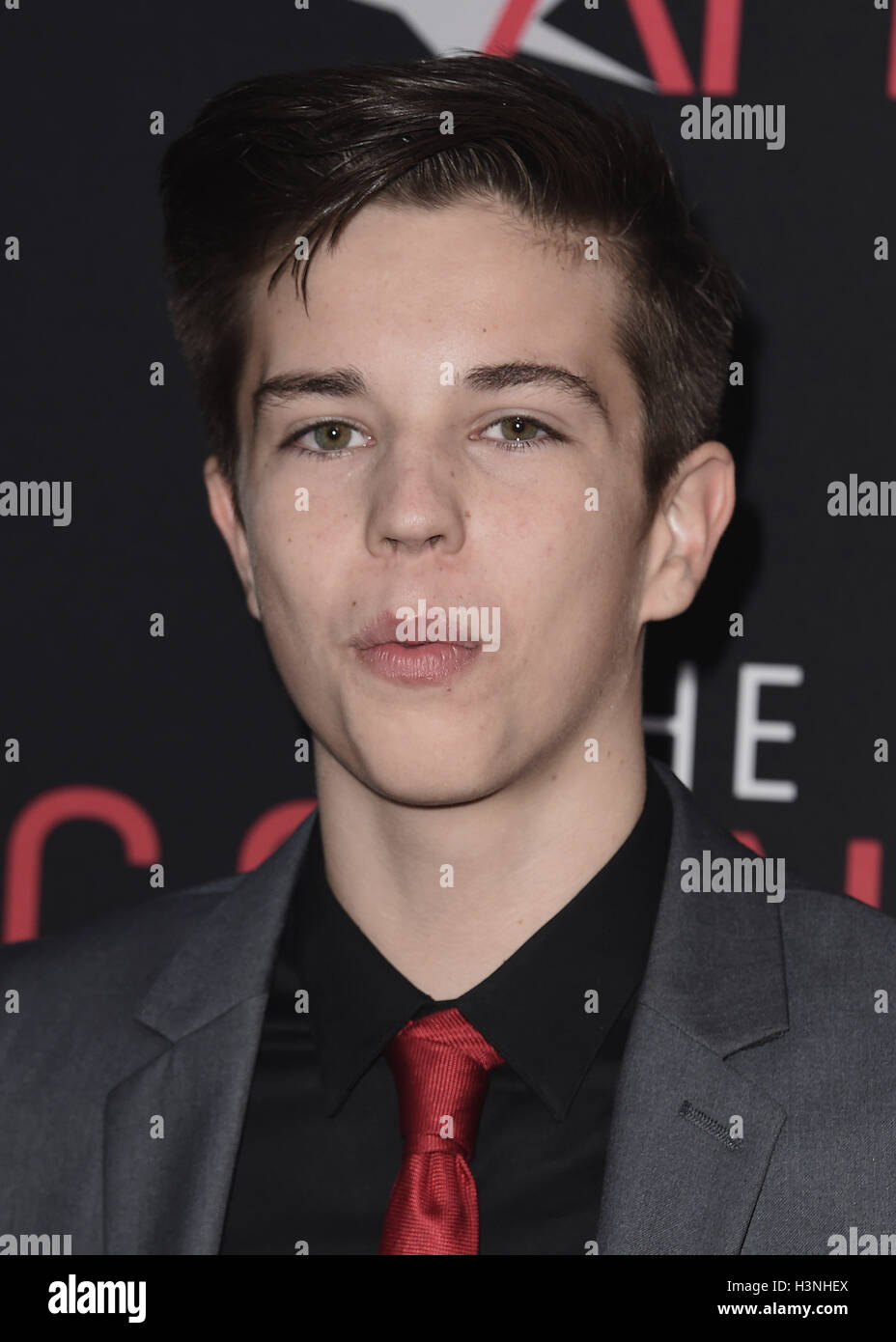 Hollywood, Ca. 10th Oct, 2016. Seth Lee at the Los Angeles world ...