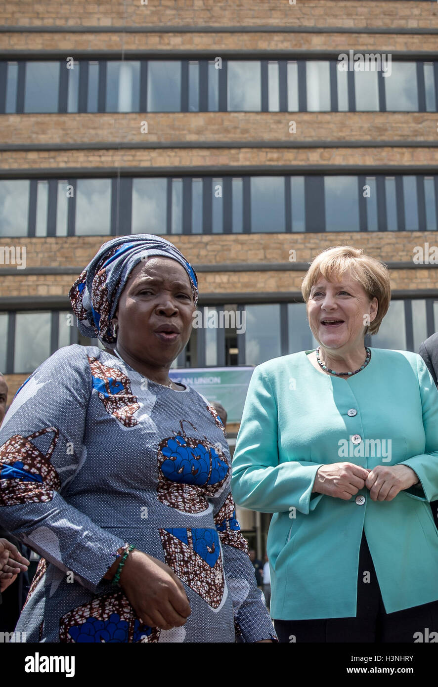 Addis Ababa, Ethiopia. 11th Oct, 2016. German Chancellor Angela Merkel ...