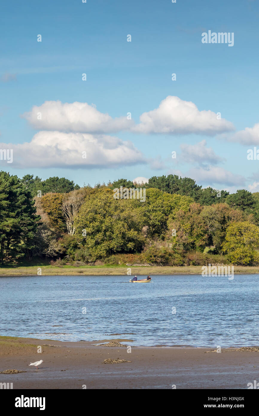 River Cleddau, Hook, Haverfordwest, Pembrokeshire, Wales, UK. 11th ...