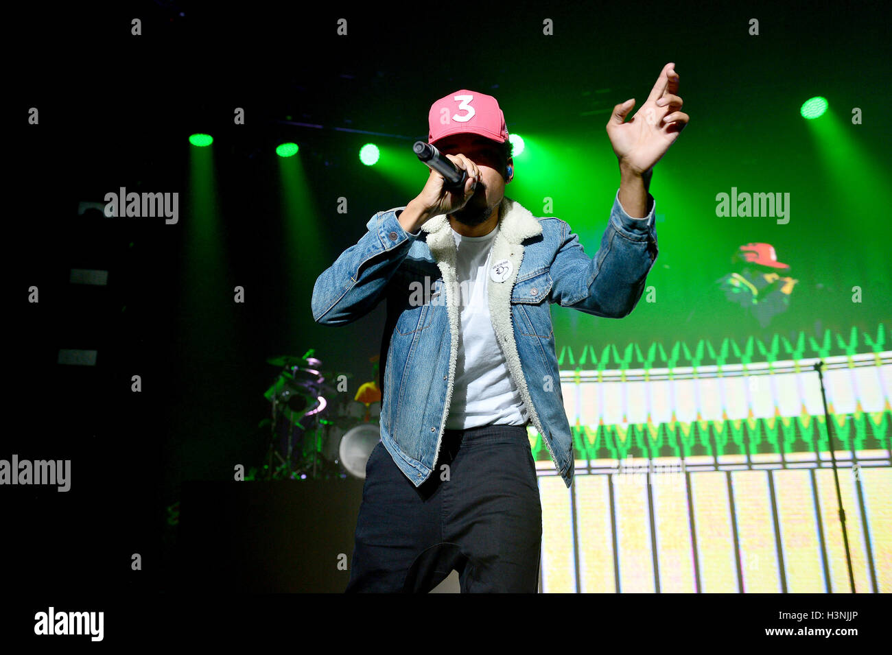 MIAMI BEACH, FL - OCTOBER 10: Chancellor Johnathan Bennett aka Chance ...