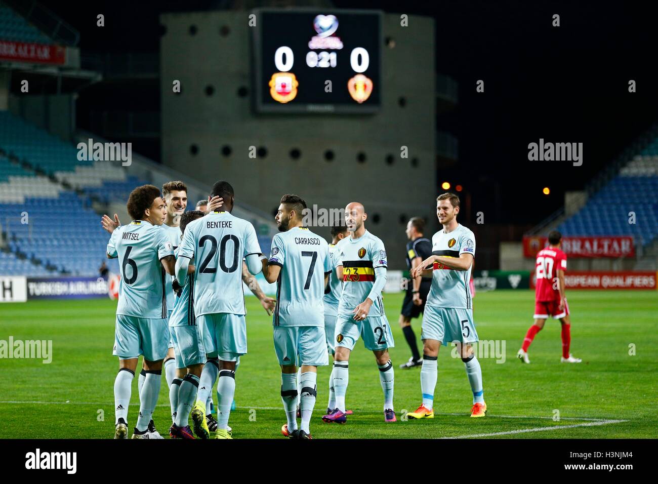 Gibraltar football team hi-res stock photography and images - Alamy