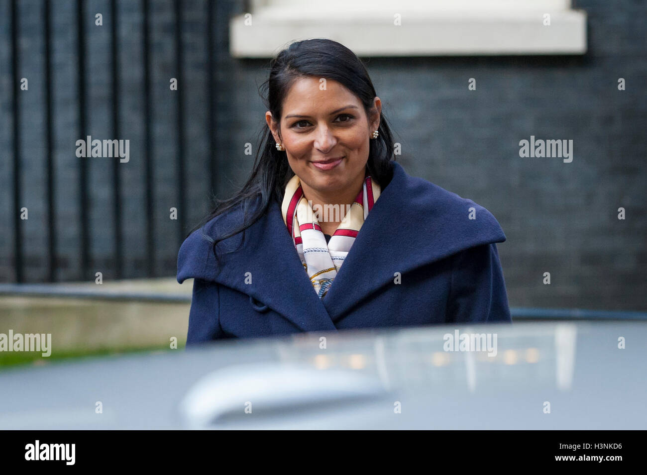 London, UK. 11 October 2016. Priti Patel MP, Secretary of State for ...