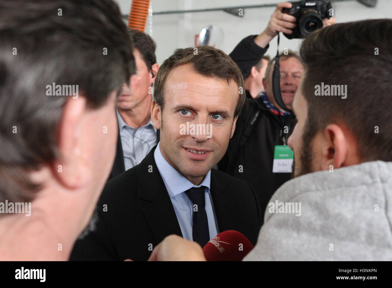 Portrait emmanuel macron in hi-res stock photography and images - Alamy