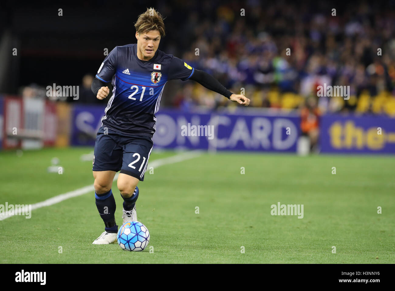 Docklands Stadium, Melbourne, Australia. 11th Oct, 2016. Gotoku Sakai ...