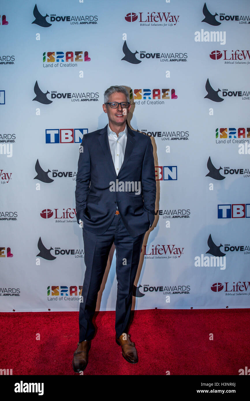 Nashville, Tennessee, USA. 11th Oct, 2016. Matt Maher at the 47th ...