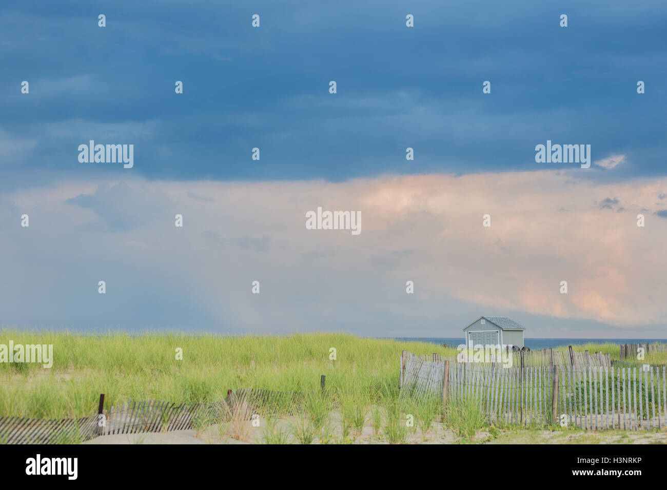New jersey beach scene hi-res stock photography and images - Alamy