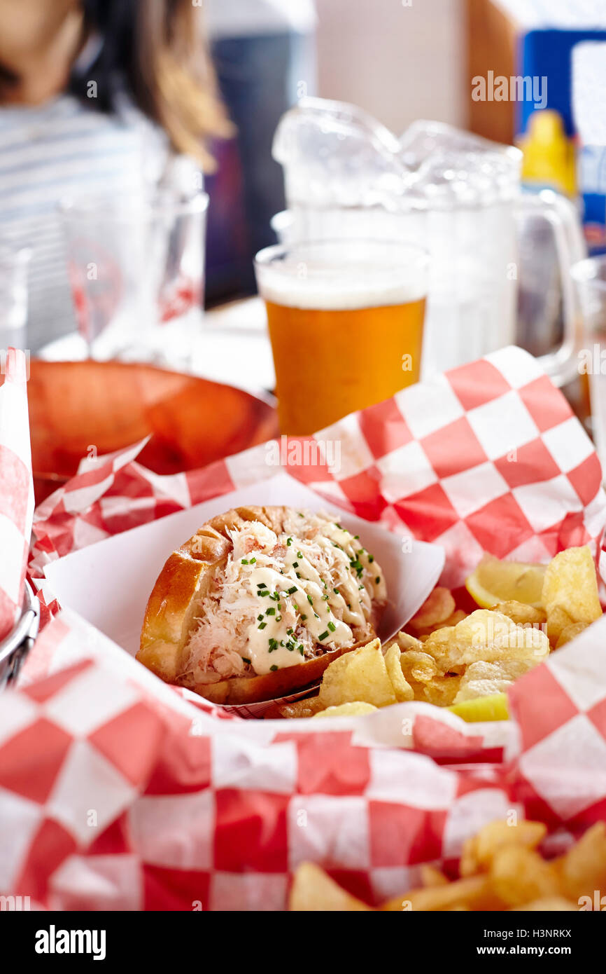 Junk food table hi-res stock photography and images - Alamy