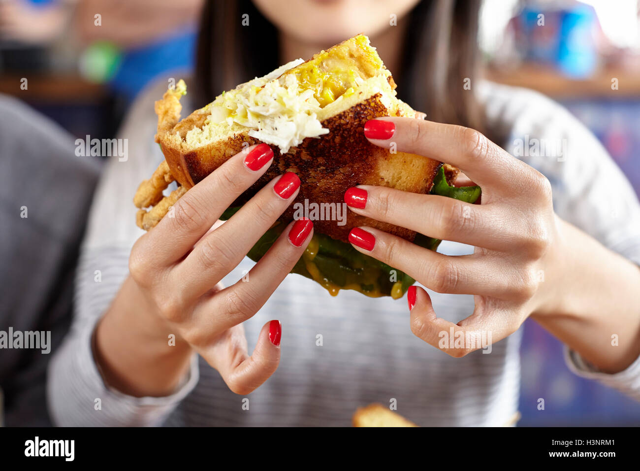 Fast food satisfaction hi-res stock photography and images - Alamy