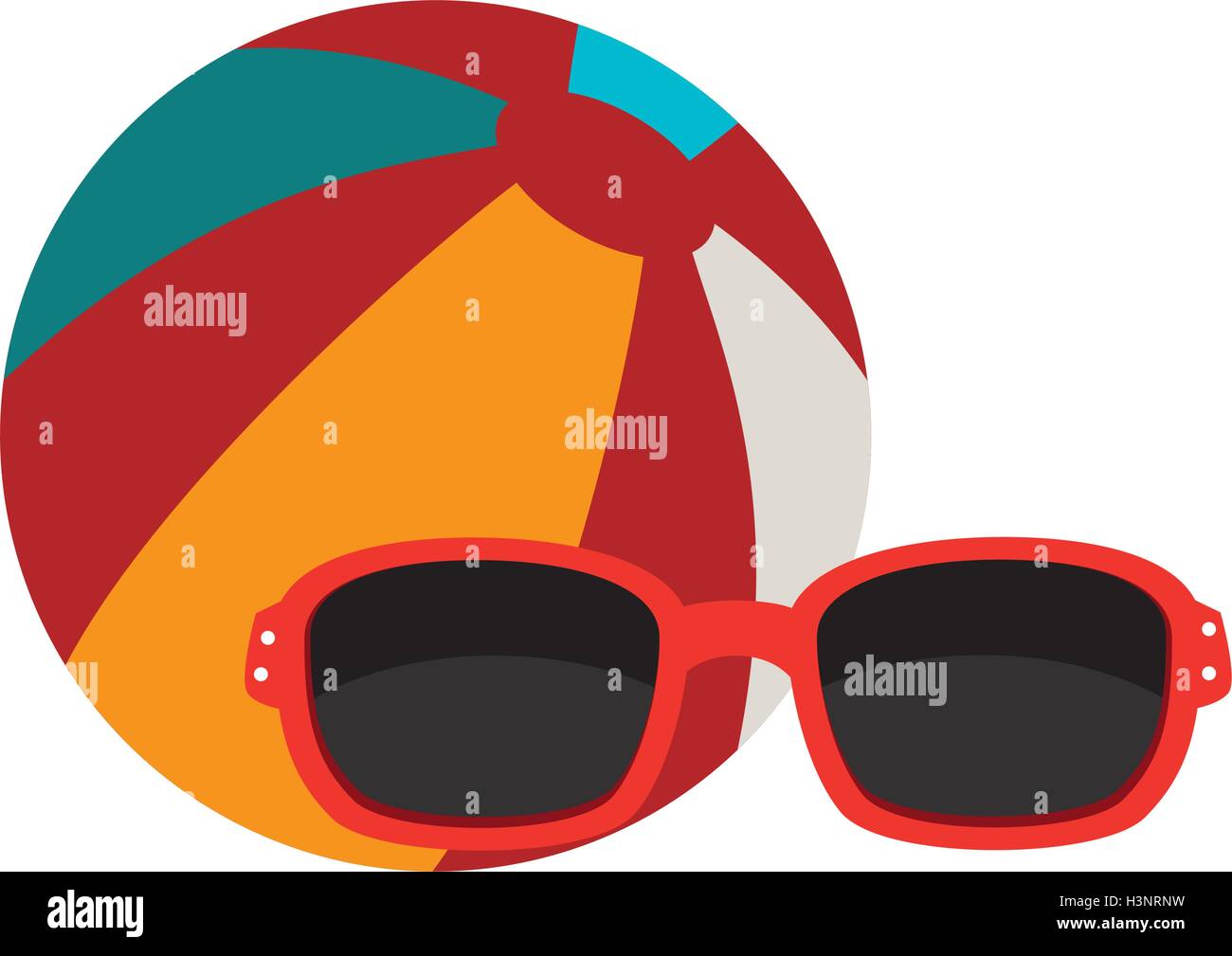 colorful striped ball Stock Vector Image & Art - Alamy