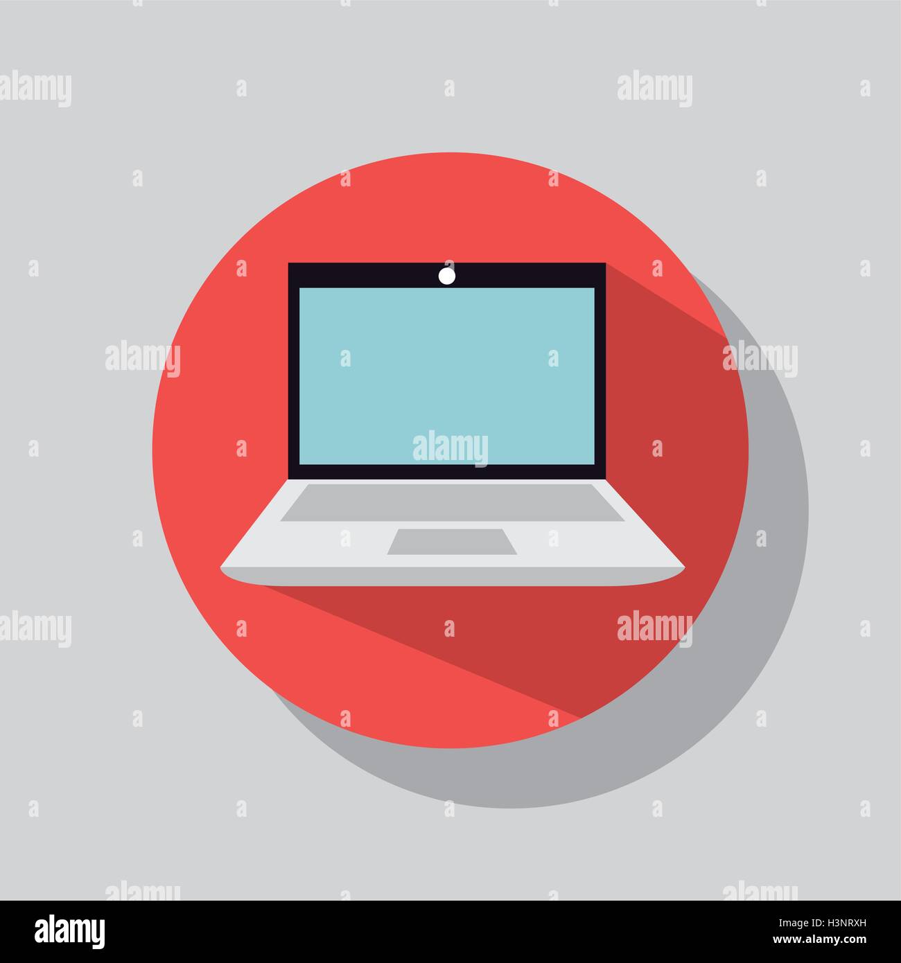 laptop computer device Stock Vector Image & Art - Alamy
