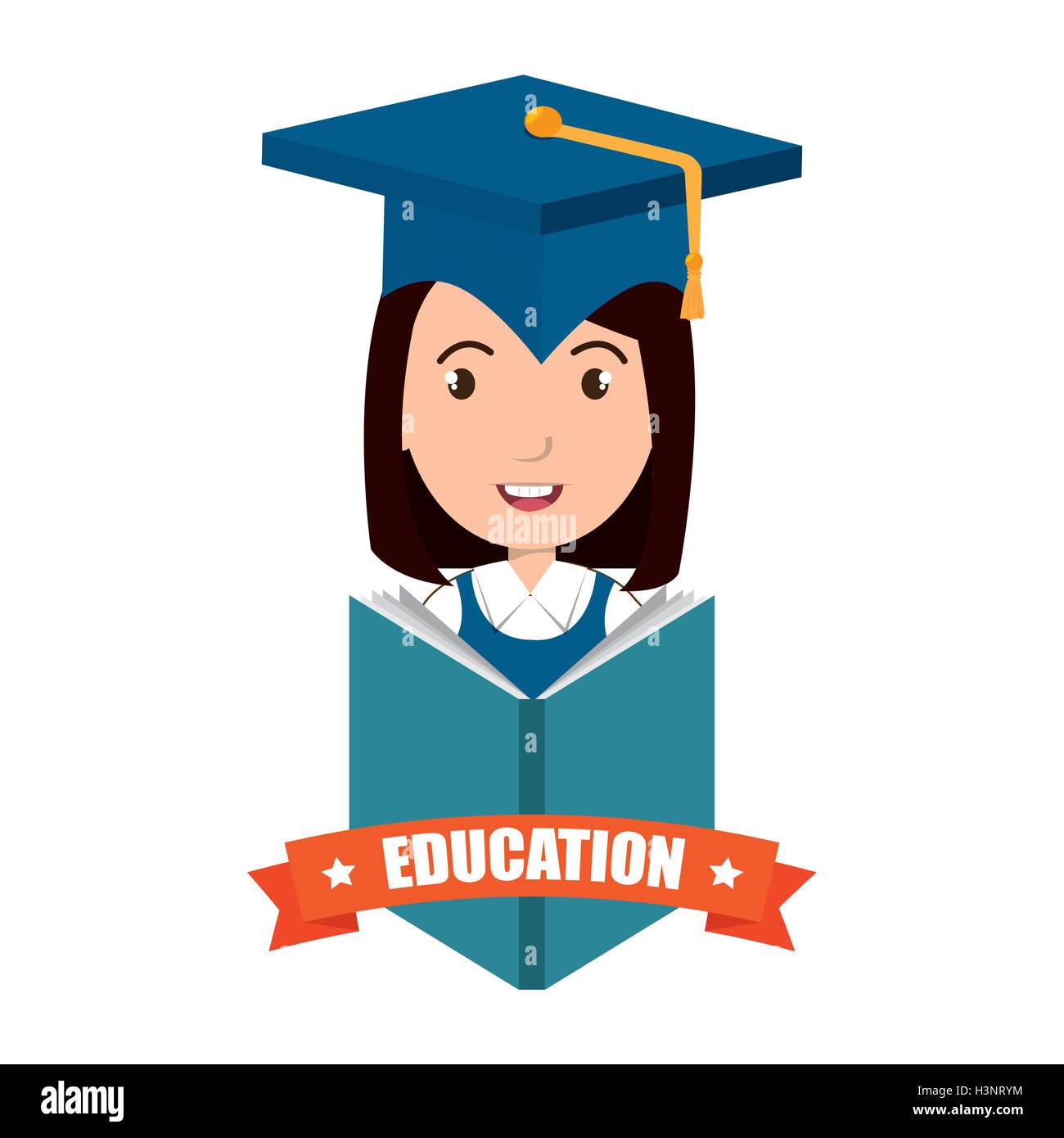 graduation icon design Stock Vector Image & Art - Alamy