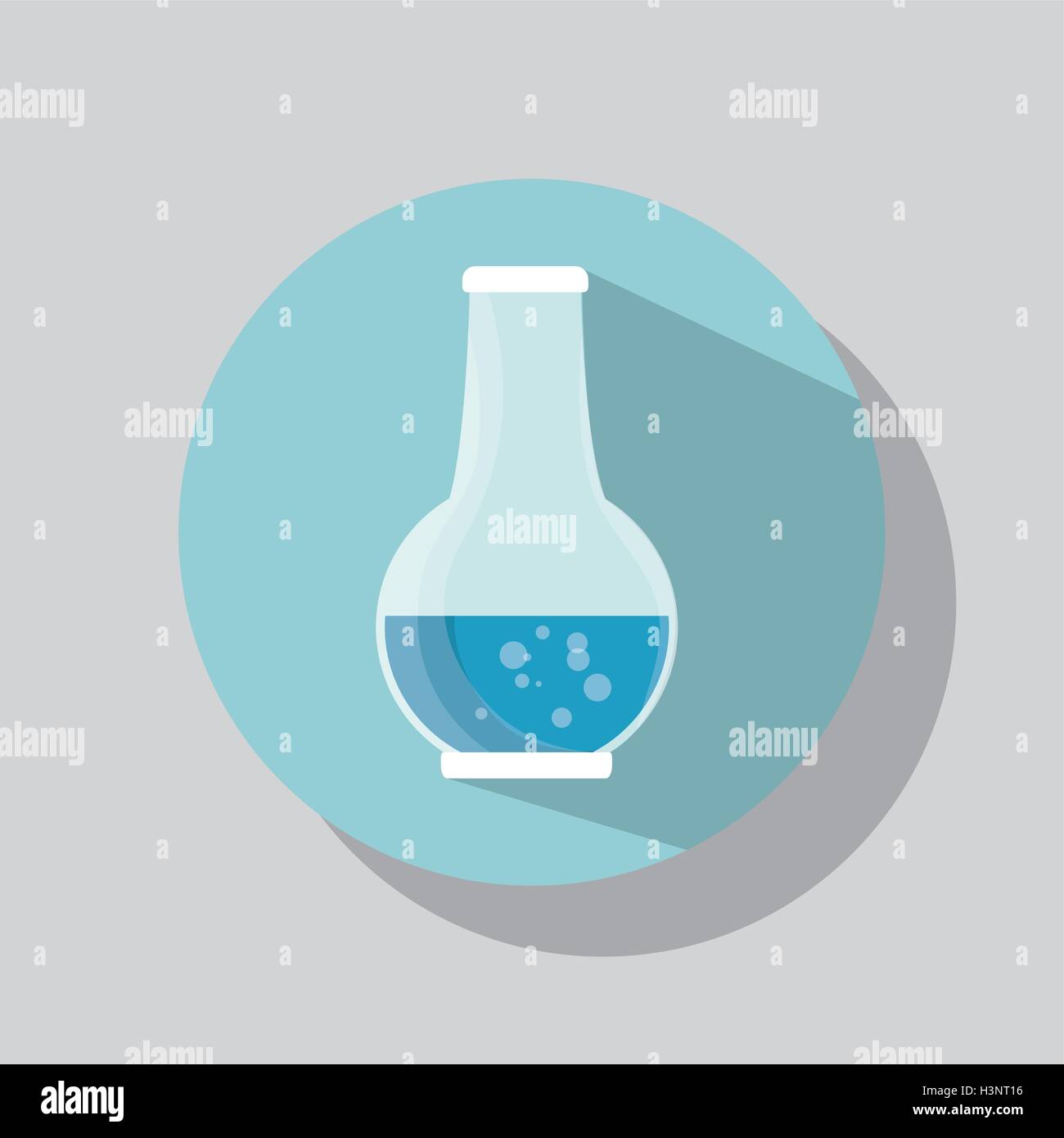 flask chemistry bottle Stock Vector Image & Art - Alamy