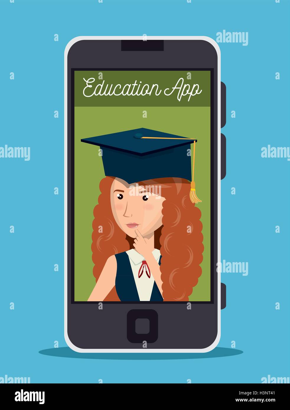 education app design Stock Vector Image & Art - Alamy