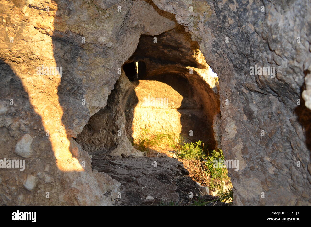 caves and mines around Greece Stock Photo - Alamy
