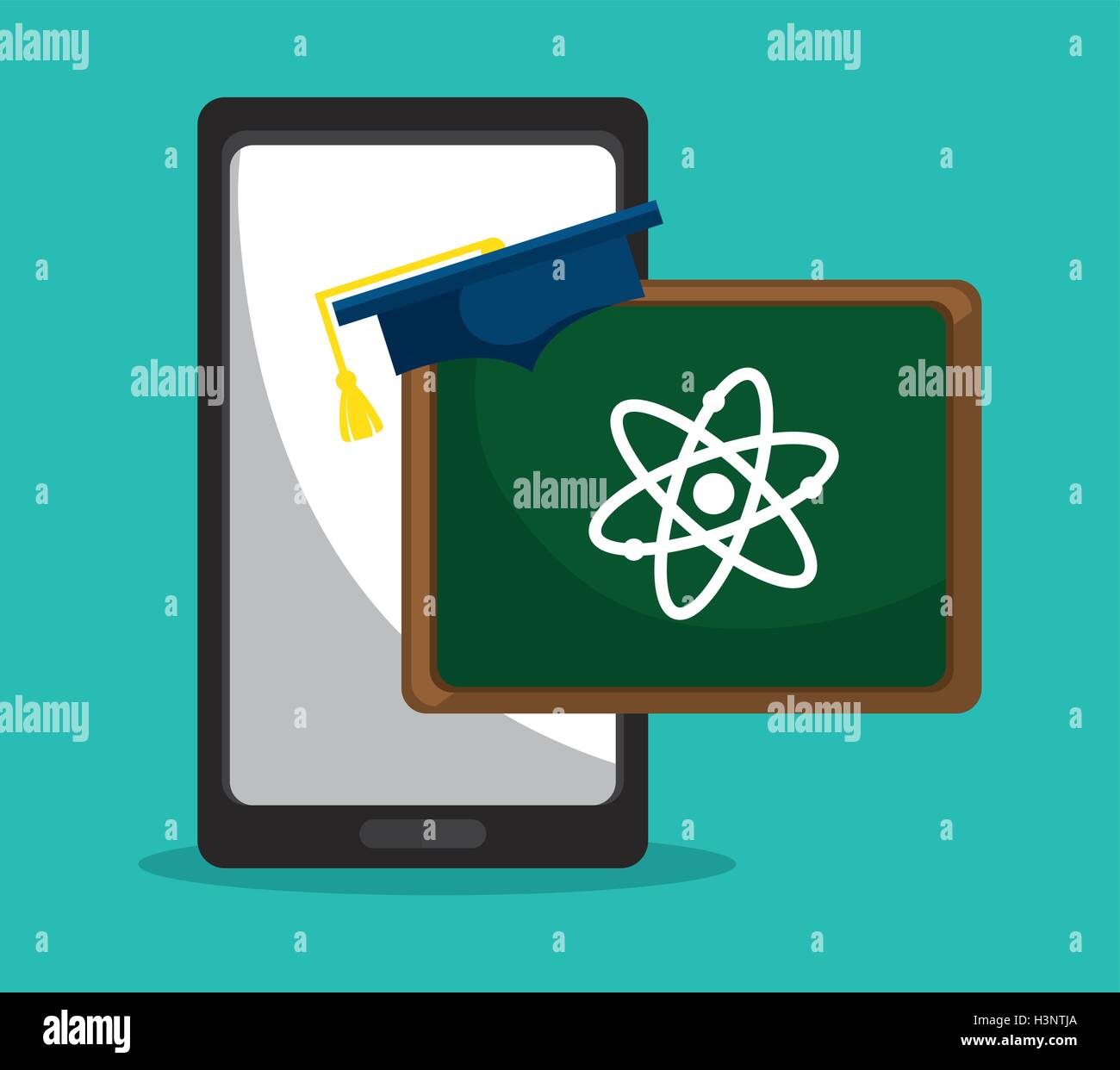 education app design Stock Vector Image & Art - Alamy